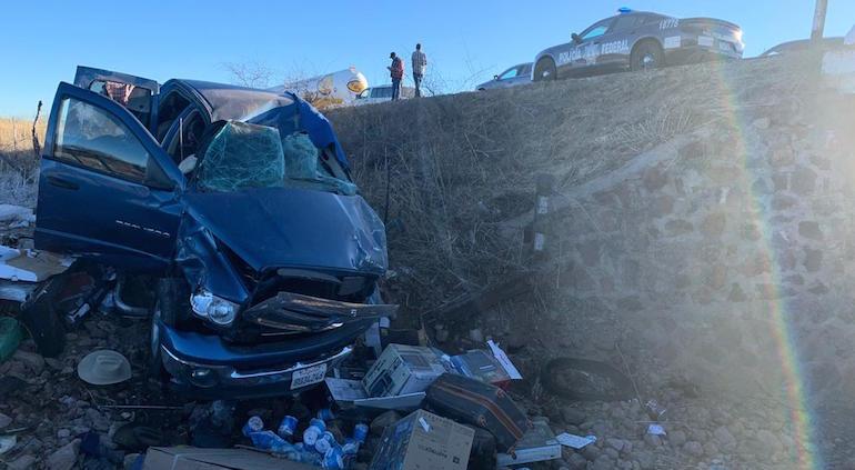 Volcadura En Carretera Juárez Chihuahua Dejó 1 Lesionado Y 3 Muertos