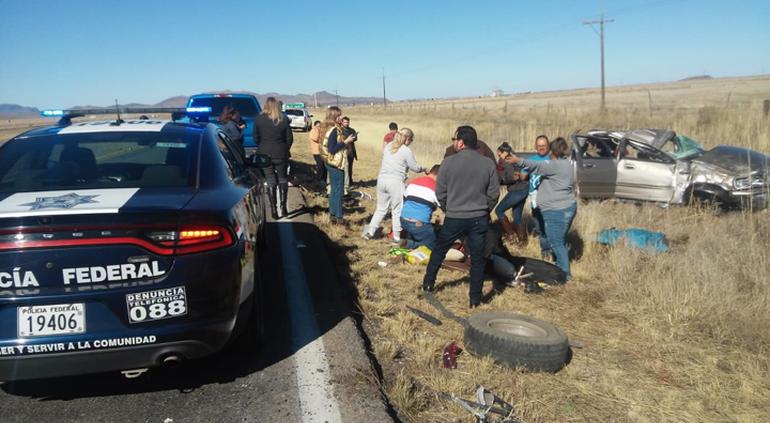 Fatal Volcadura En Carretera Juárez Un Muerto Y Tres Más Heridos Tiempo