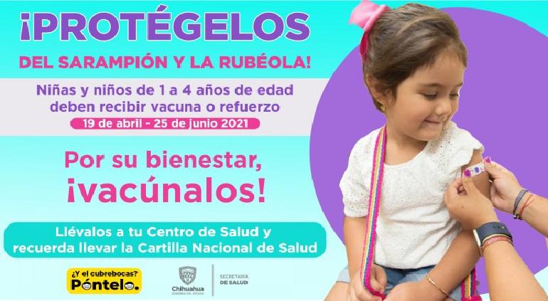 Inicia Programa De Vacunación Contra Sarampión Y Rubeola Tiempo