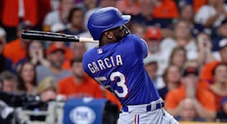 Grand slam de Adolis García; Rangers vence 9-2 a Astros y obliga al 7o Grand slam de Adolis García; Rangers vence 9-2 a Astros y obliga al 7o