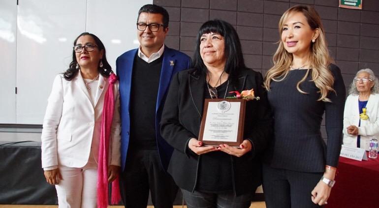Reconocieron a Irma Josefina Molina Gutiérrez como Mujer del Año 2018