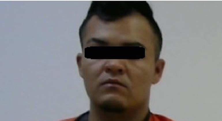 Erick Daniel, uno de los detenidos.