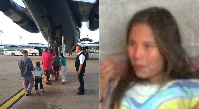 Aseguraron a 110 hondureños y a Brenda Rubí en Tabasco