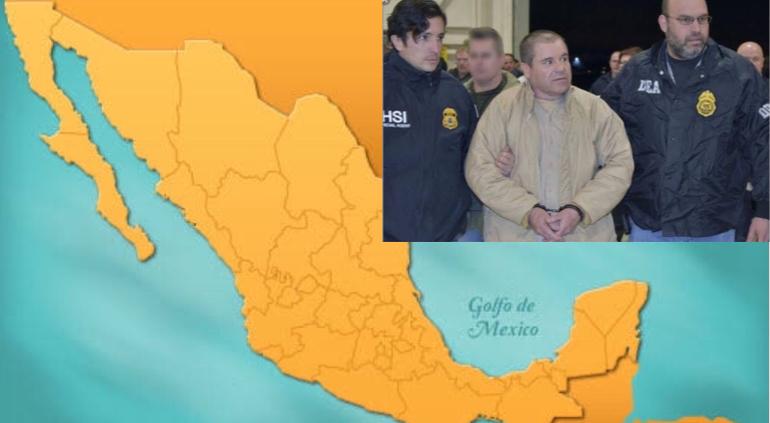 Así quedó el mapa del narcotráfico tras juicio de “El Chapo”