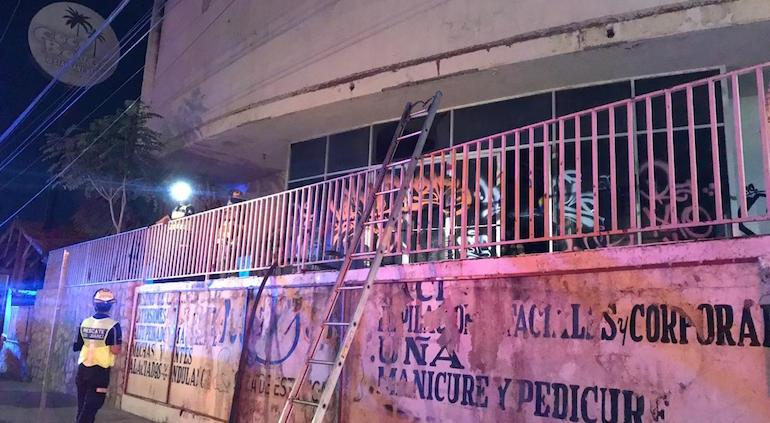 Esta madrugada se registró un incendio en el edificio de lo que fue el ...