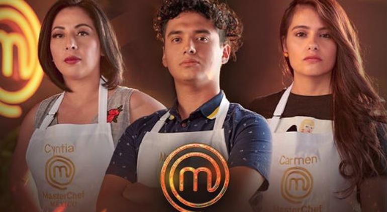Cyntia, Carmen y Memo finalistas de MasterChef "La Revancha"
