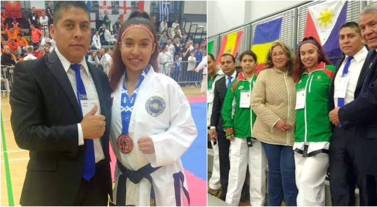 Orgullo de Chihuahua: Fernanda, subcampeona mundial de Taekwondo
