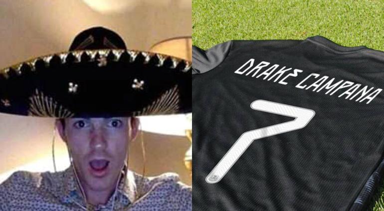 Selección Mexicana personaliza jersey para Drake Campana (FOTOS)