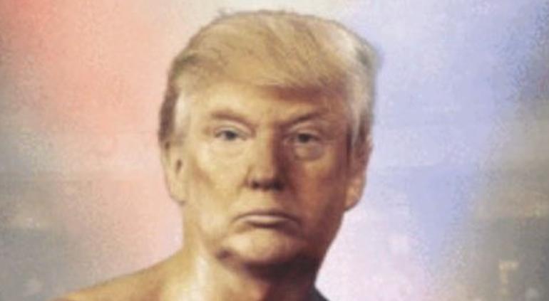 Difunde Donald Trump foto de “él” como Rocky Balboa