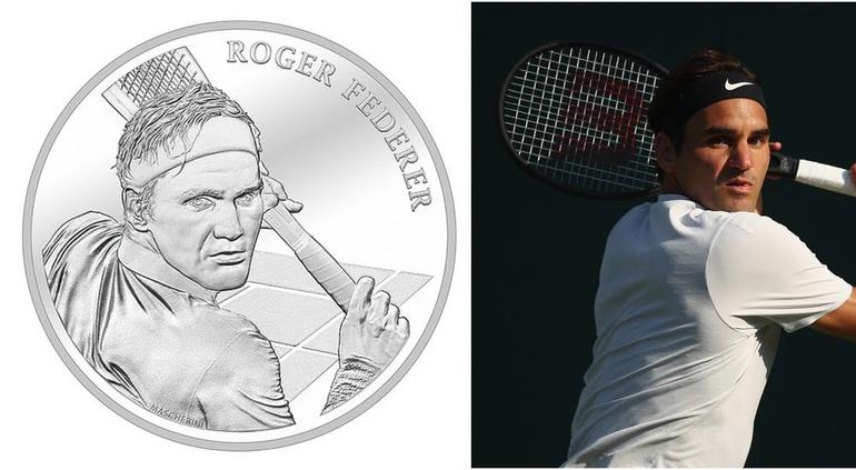 Inmortalizarán a Roger Federer ¡con su cara en las monedas Suizas!
