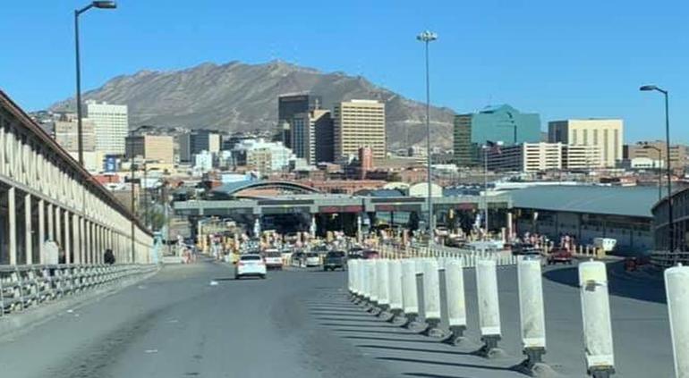 ¡Feliz 2020! Lucen vacíos Puentes internacionales en Juárez por Año Nuevo