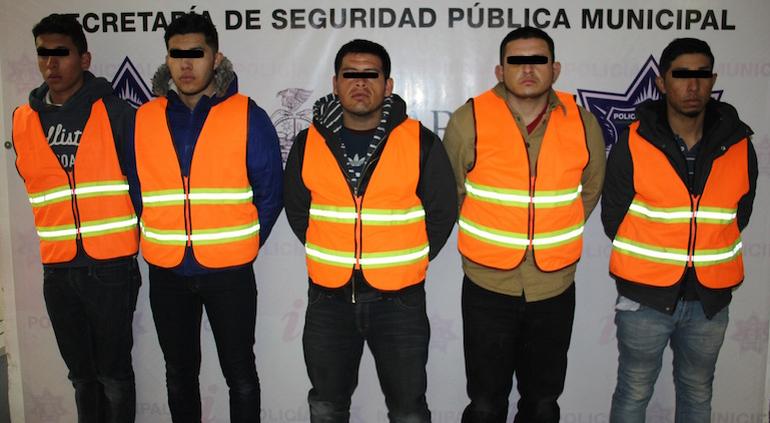 Detuvieron a cinco integrantes de “Los Mexicles” tenían en su poder ...