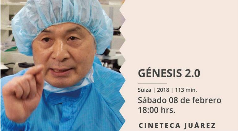 Presenta la Cineteca Juárez la película “Génesis 2.0”
