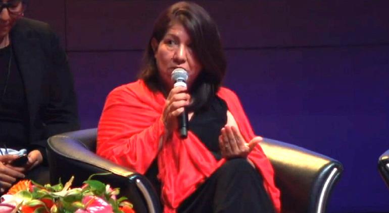 Reconocen en Ginebra a Norma Ledezma con premio "Martin Ennals"