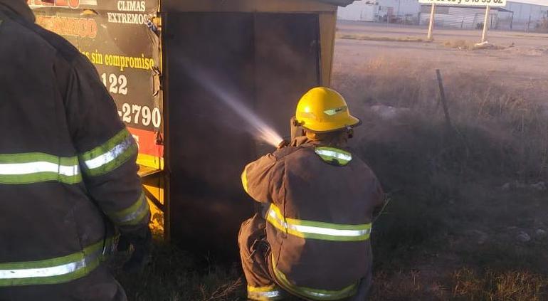 El Heroico Cuerpo de Bomberos atendió distintos servicios, entre ellos ...