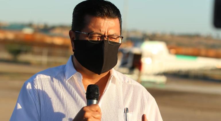 El alcalde Armando Cabada Alvídrez compartió a través de sus redes ...