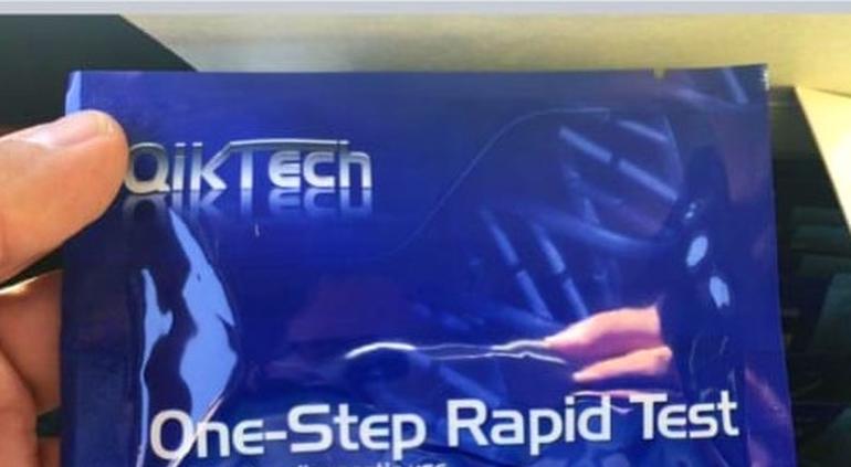 Explica Salud funcionamiento de prueba One Step Rapid Test