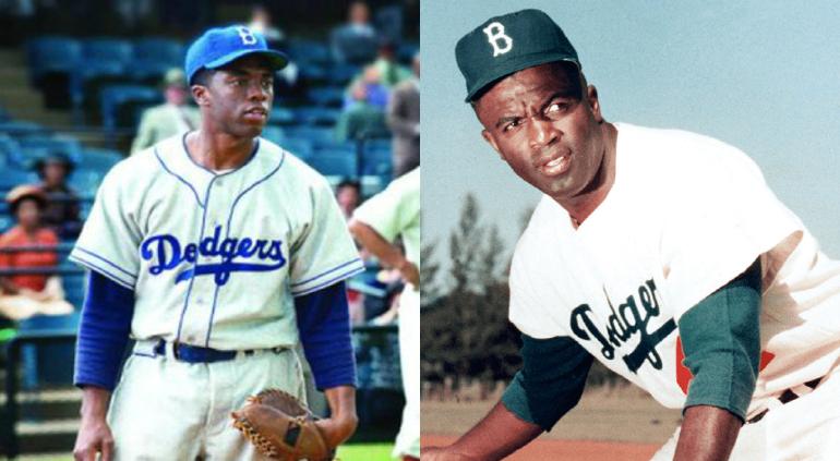 Chadwick murió en día de Jackie Robinson, a quien interpretó