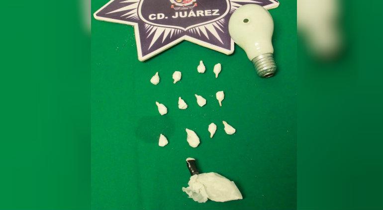 Se intoxicaba con foco; le encuentran 13 dosis de cristal