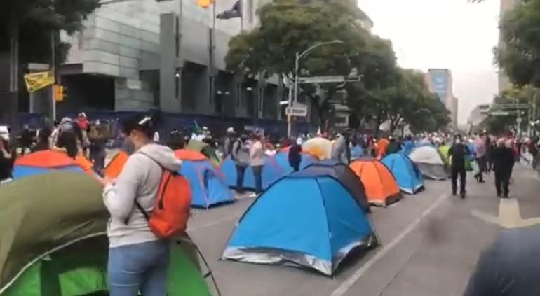 El Frente Nacional Anti AMLO denunció a través de un comunicado que la ...