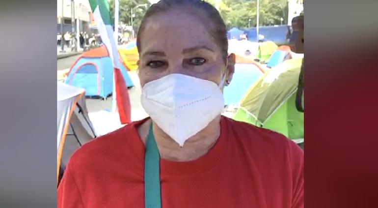 "Defenderemos a México"; sigue FRENAA plantados en Reforma (EN VIVO)