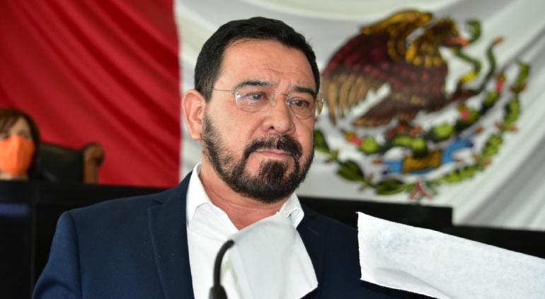 El coordinador de la fracción parlamentaria de MORENA, Miguel Colunga ...