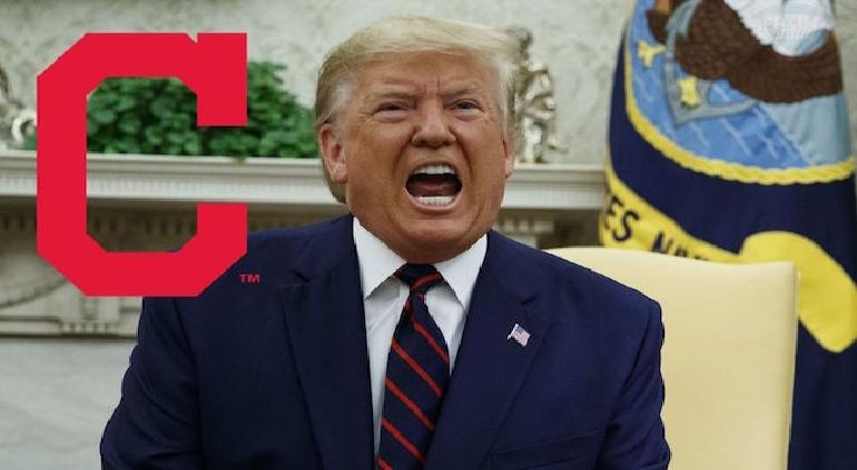 MLB: Donald Trump critica el cambio de nombre del equipo de Cleveland