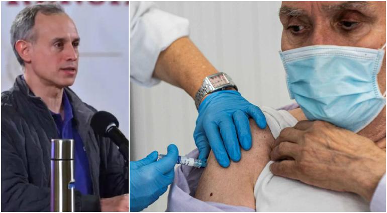 Vacunación en abuelitos bajaría mortalidad de Covid 80%: Gatell