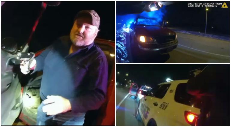 Kentucky: momento en que policía abate a hombre armado 🎦
