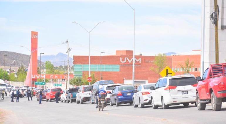 Segundo día de vacunación: UVM más organizada (EN VIVO)