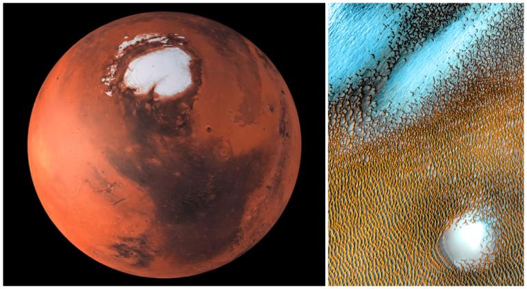 Publica NASA imagen de las dunas azules… ¡en Marte! 📸