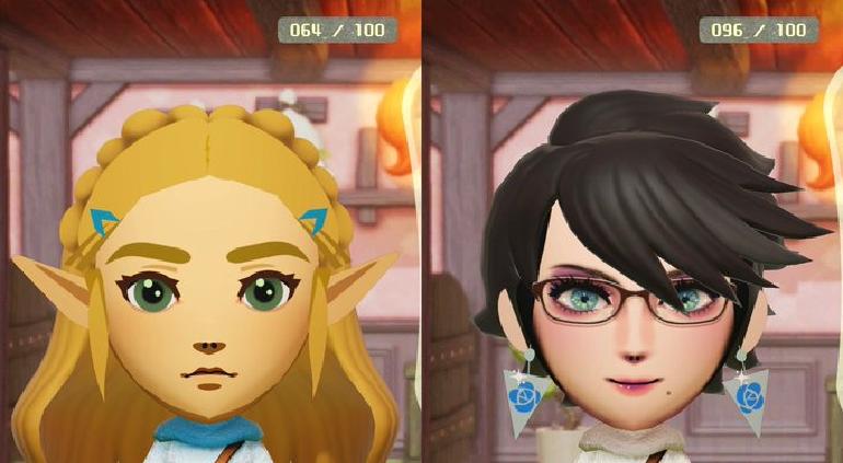 Crean réplicas a la perfección de Zelda y Bayonetta en Miitopia