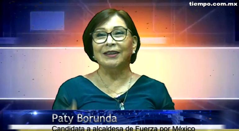 No nos bajamos, seguimos lucha por Alcaldía: Paty Borunda de FXM