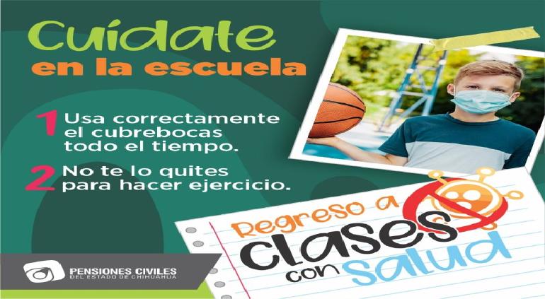 Inician campaña para un regreso a clases con Salud