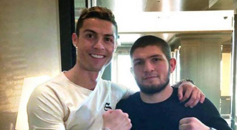Así encaró Cristiano Ronaldo a peleador de la ¡UFC!🎦