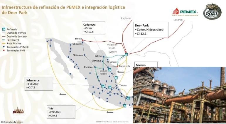 Autoriza EU a PEMEX la compra de la refinería Deer Park Autoriza EU a PEMEX la compra de la refinería Deer Park
