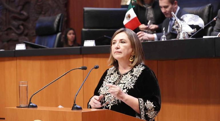 Denuncia senadora del PAN a nuera de AMLO en EU