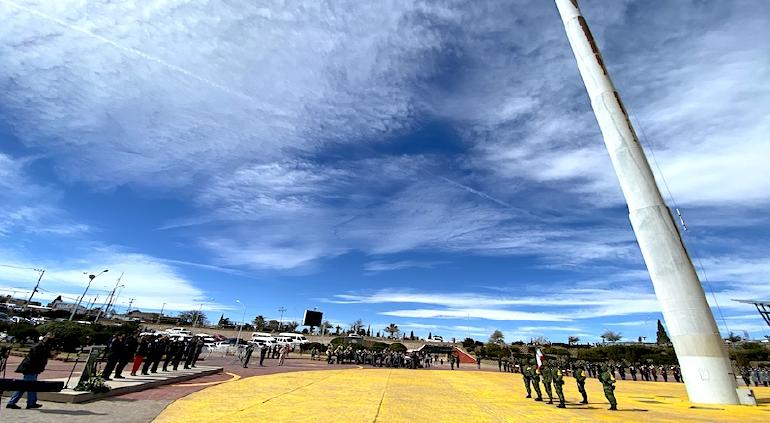 Impidió aire izamiento de la mega bandera en El Palomar
