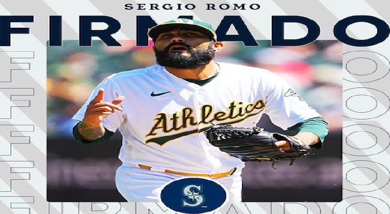 Sergio Romo llega a un acuerdo con Mariners en MLB para 2022