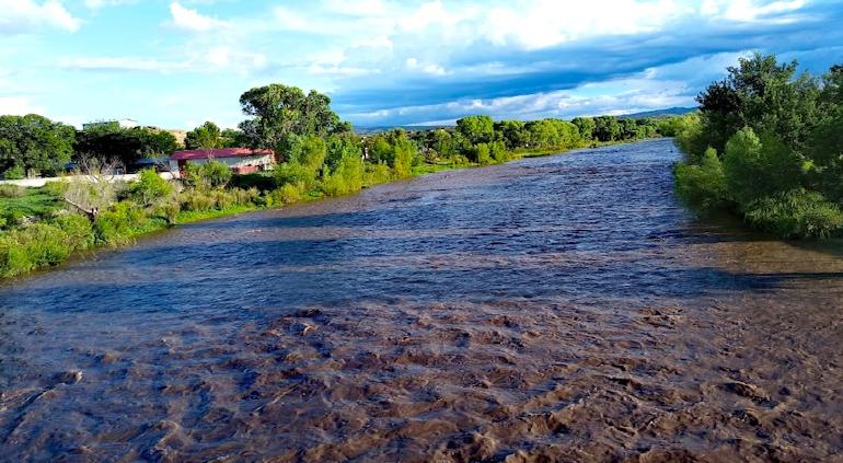 Espectacular “crecida” del Río Nonoava tras fuertes lluvias | Tiempo