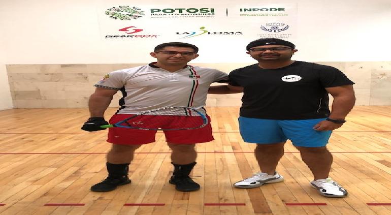 Rodrigo Montoya gana en la apertura del Mundial de Ráquetbol de SLP