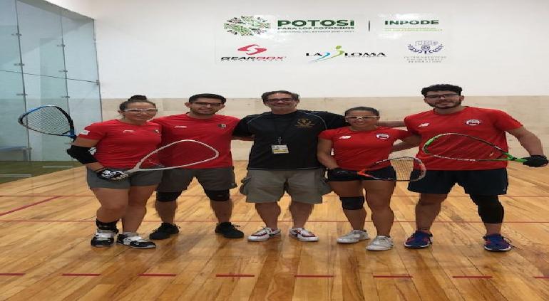 Rodrigo Montoya y Samantha Salas ganaron en dobles mixto ante Chilenos