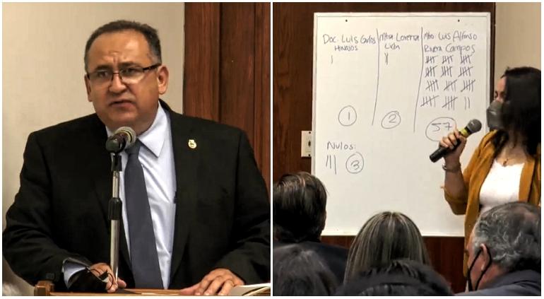 Oficial: Rivera Campos nuevo rector de la UACH con 57 votos