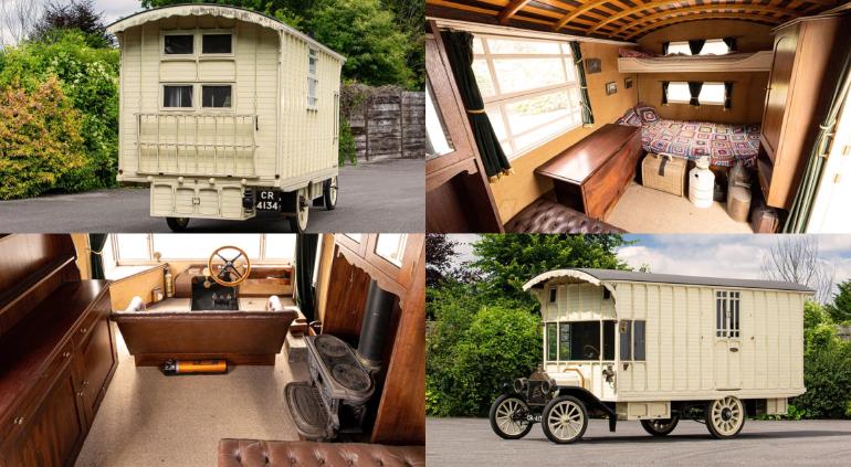 Subastarán la casa rodante más antigua del mundo