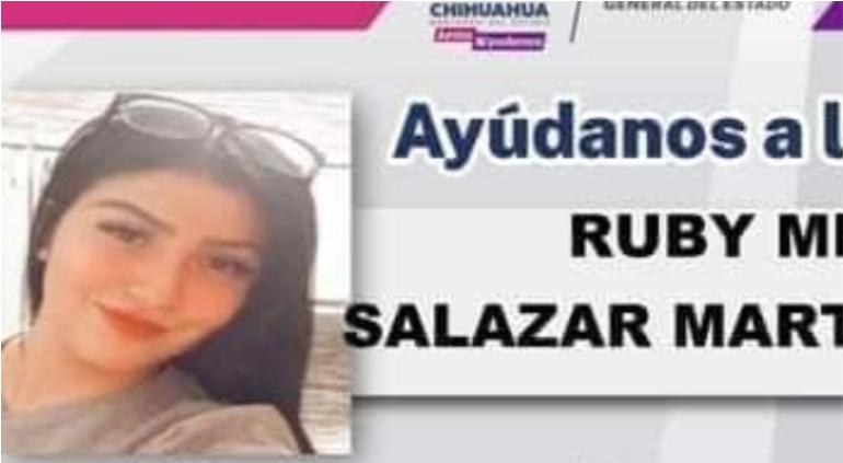 Buscan a Ruby Michel, desapareció en Praderas de los Oasis