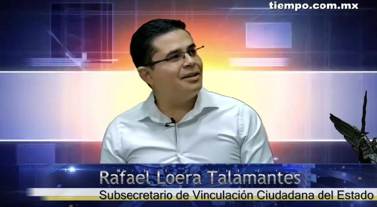 Viene más acción; todo el aparato del Estado para ayudarte: Rafa Loera