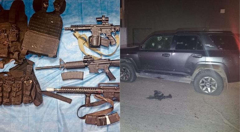 VIDEO: Captaron enfrentamiento entre sicarios en Sonora; 4 muertos