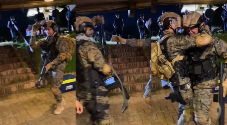 ‘Marinos’ que bailaban en narcofiesta ¡eran actores!