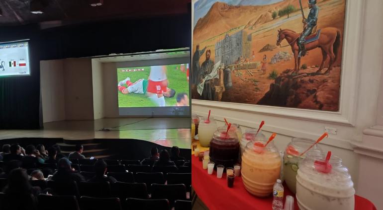 Transmiten México-Polonia en Rectoría de la UACH