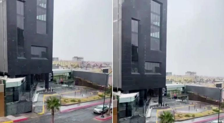 Captan nevada desde el Distrito 1 🎦